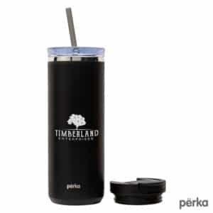 Perka Trent 18 oz. Double Wall, Stainless Steel Hot/Cold Tumbler ...