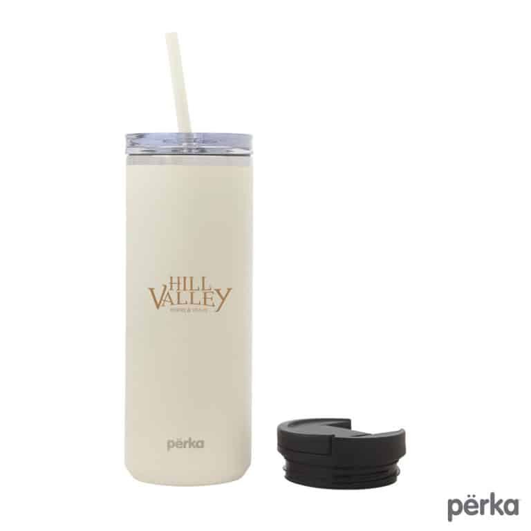 Perka Trent 18 oz. Double Wall, Stainless Steel Hot/Cold Tumbler ...
